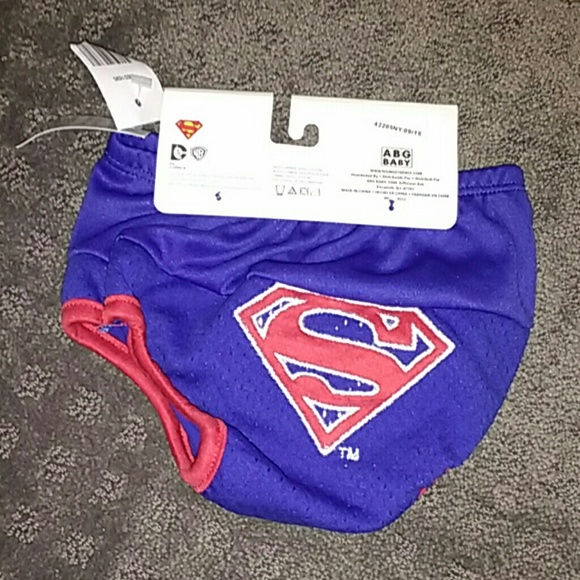 DC Comics | Accessories | Brand New Superman Diaper Cover | Poshmark